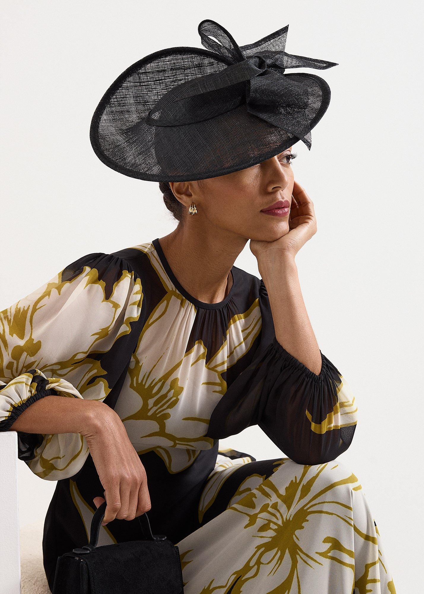 Double Bow Disc Fascinator | Phase Eight UK