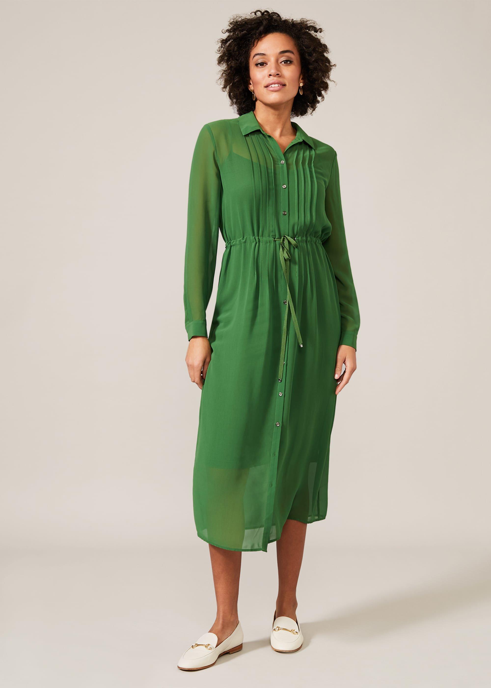 Lou Lou Chiffon Shirt Dress | Phase Eight UK