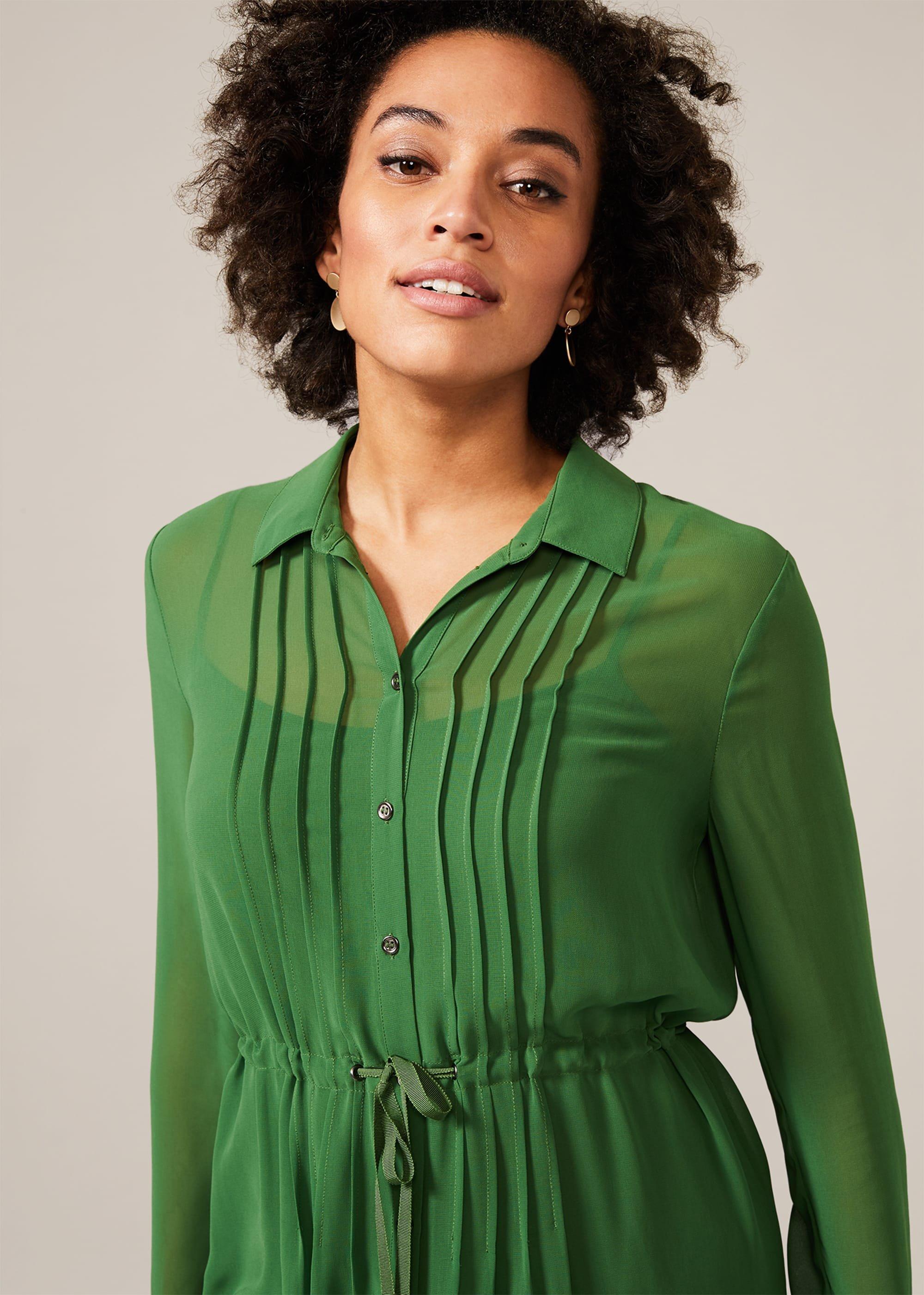 Lou Lou Chiffon Shirt Dress | Phase Eight UK